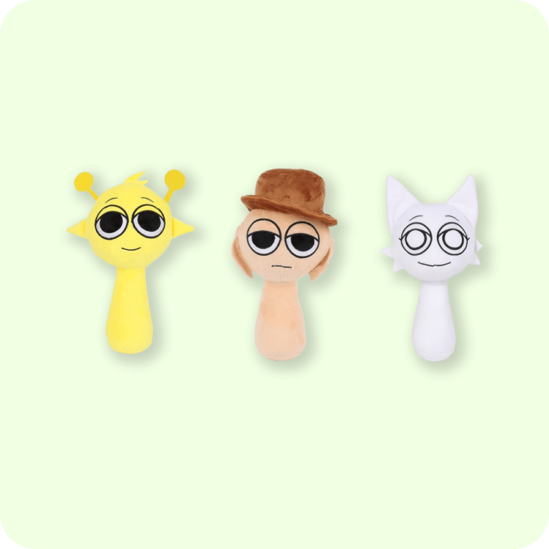 Sprunki Plush 3PCS - Set C | Sprunki Plush