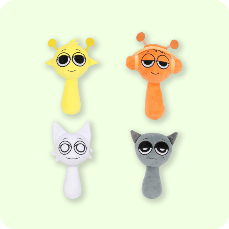 Sprunki Plush 4PCS - Set C | Sprunki Plush