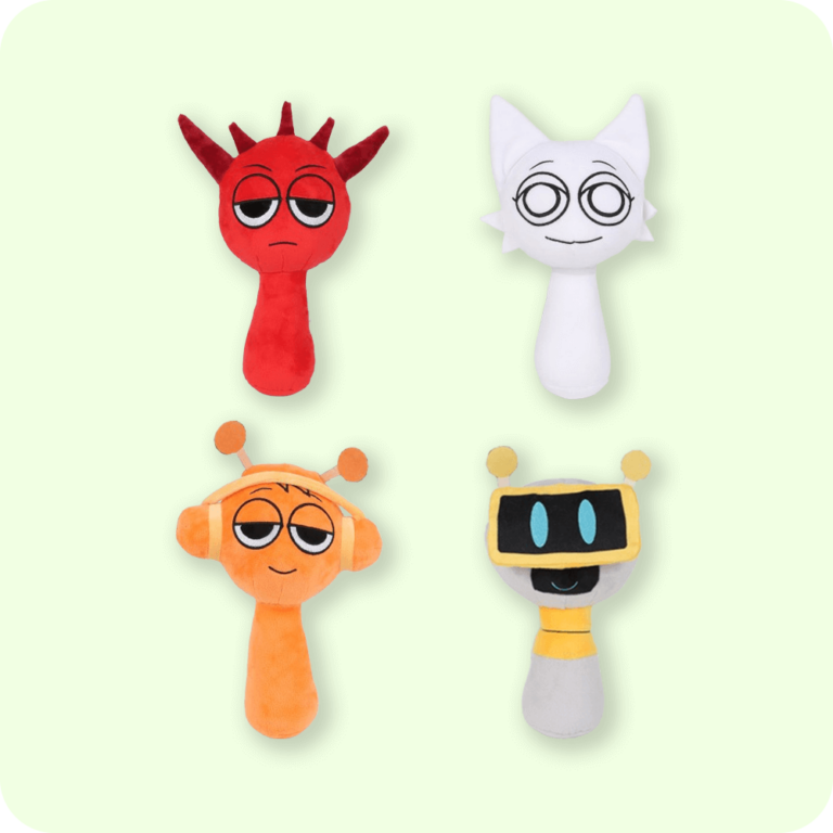 Sprunki Plush 4PCS - Set D | Sprunki Plush